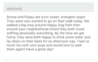 Putting Together a Stellar Rover Card for your Clients | The Dog People ...