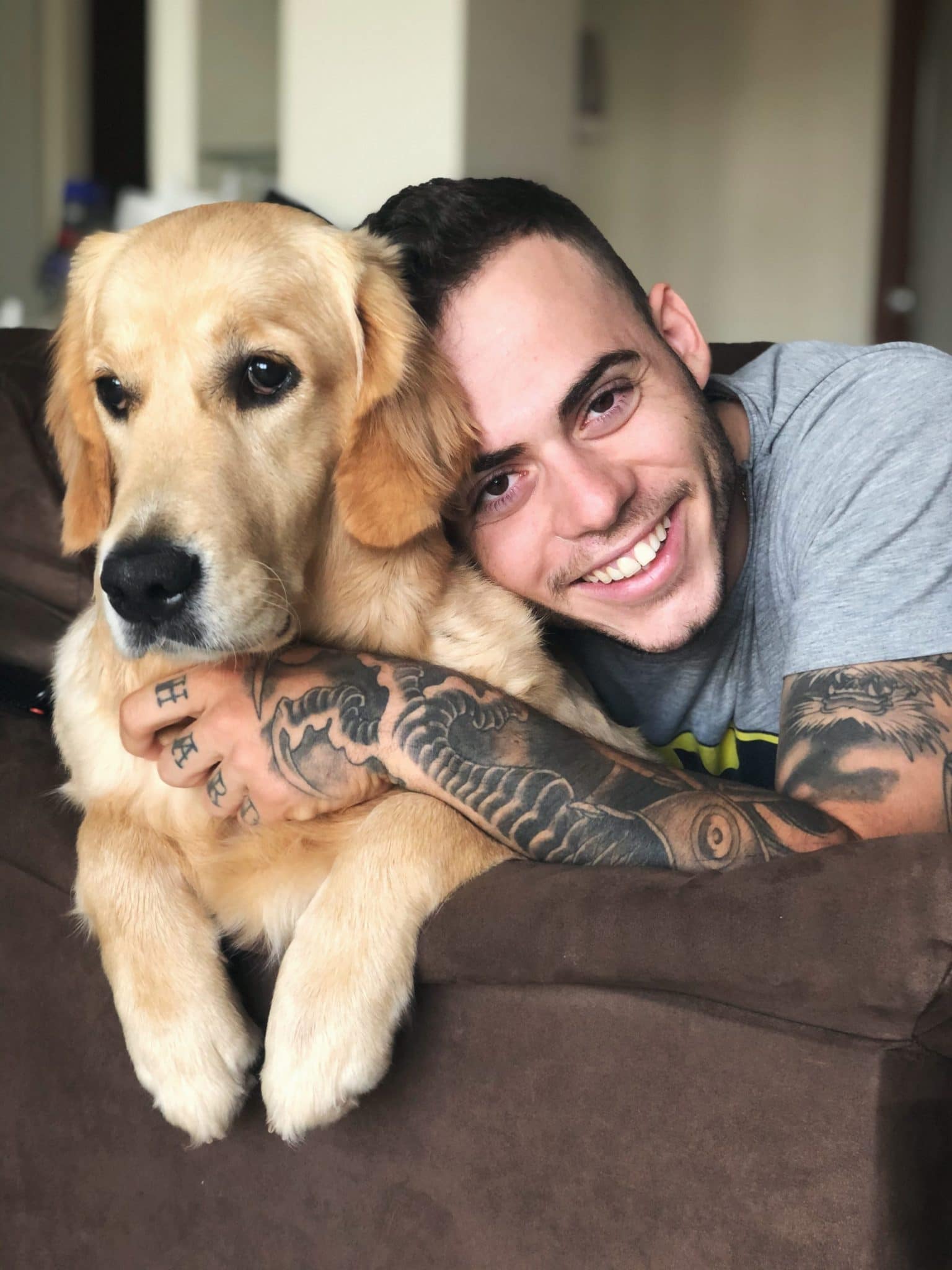 Paralympic Athlete Andrea Pusateri Thrives With His Dogs by His Side ...
