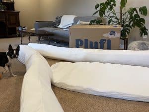 Rover Reviews the Plufl, a Big Fluffy Dog Bed for Humans